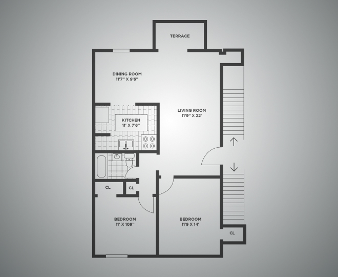 Floor Plans & Pricing for Ken Gardens Apartments in Cliffwoood NJ